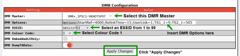 Connect Your Hotspot – VK DMR Network