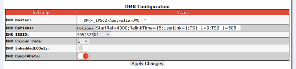 Connect Your Hotspot – VK DMR Network